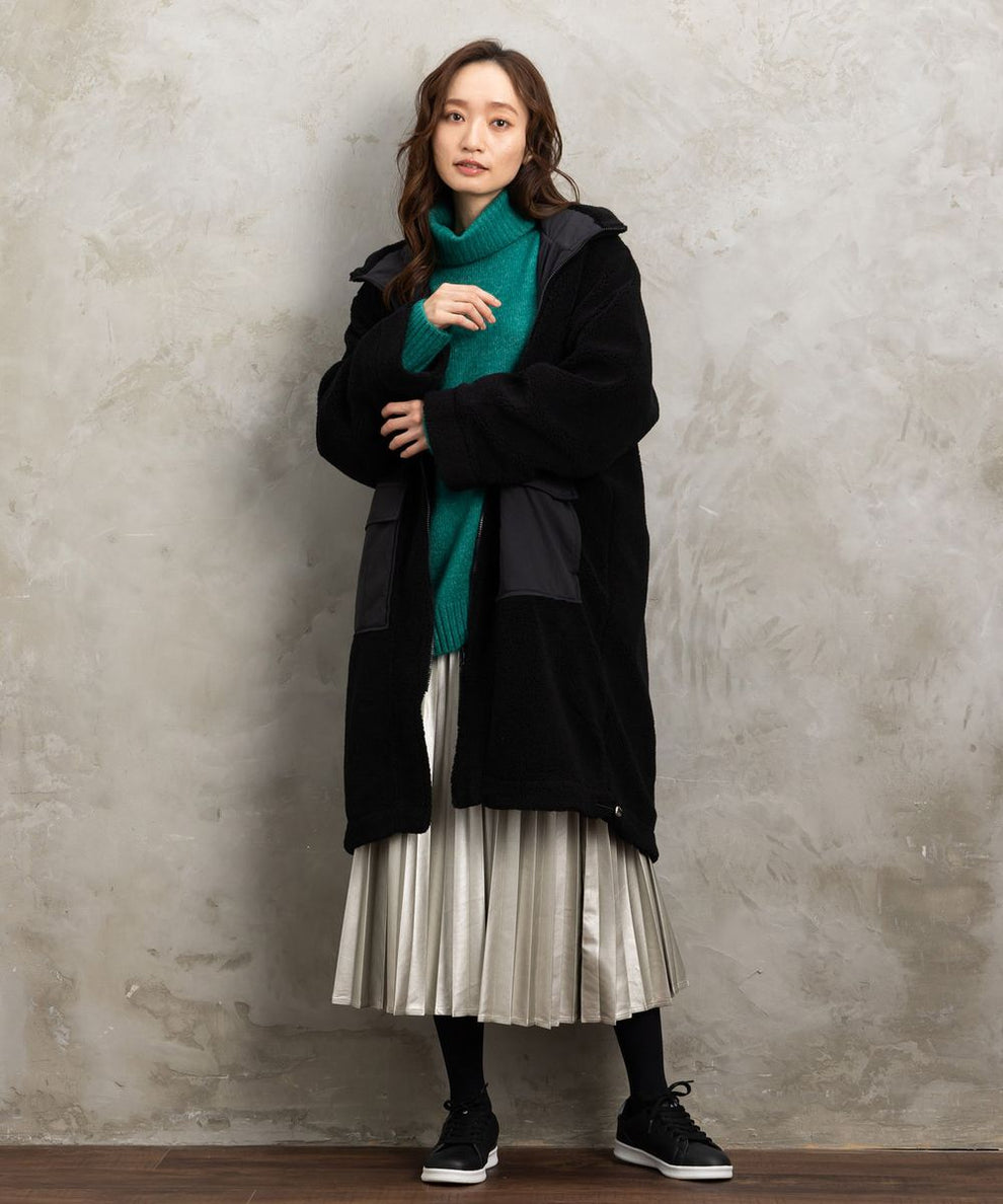 大きいサイズ レディース コート リバーシブルコート ボアコート｜sabstreet my standard （サブストリート マイ ...