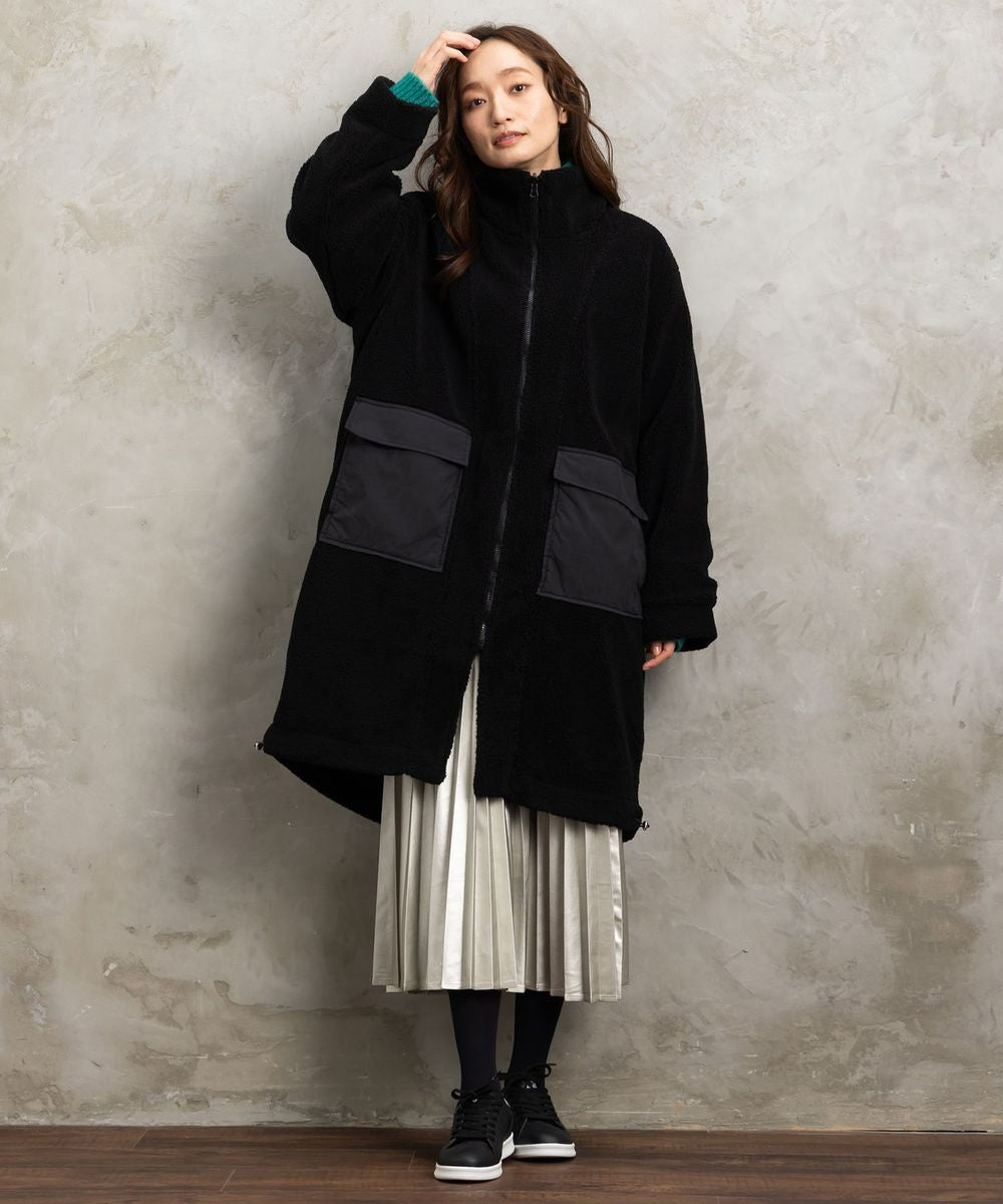 大きいサイズ レディース コート リバーシブルコート ボアコート｜sabstreet my standard （サブストリート マイ ...